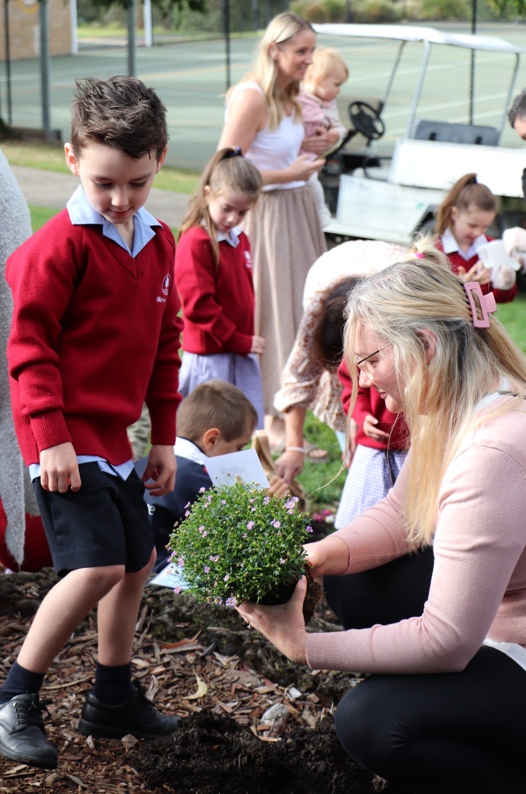 Prep Tree Planing Ceremony - Billanook College